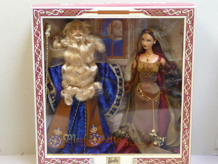 Ken & Barbie as Merlin & Morgan le Fay - Gigis Dolls
