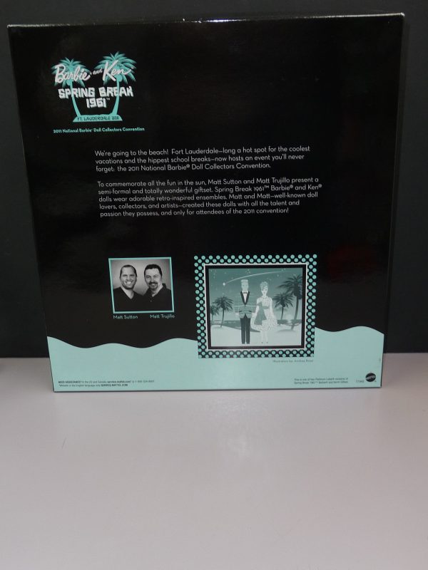 Mattel Barbie & Ken Spring Break 1961 Repro. - Gigis Dolls