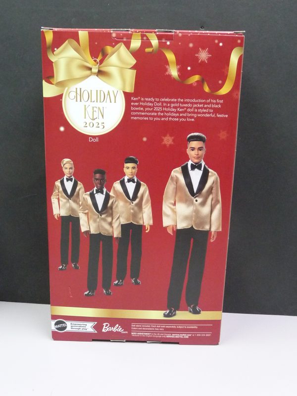 Mattel 2025 Holiday Ken - Gigis Dolls